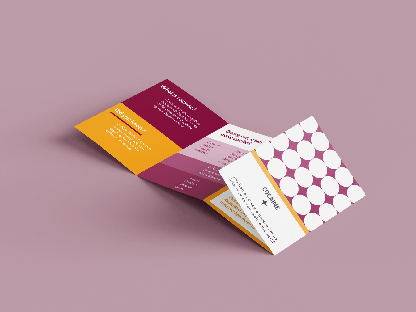 Cocaine - brief advice card – NZ Drug Foundation