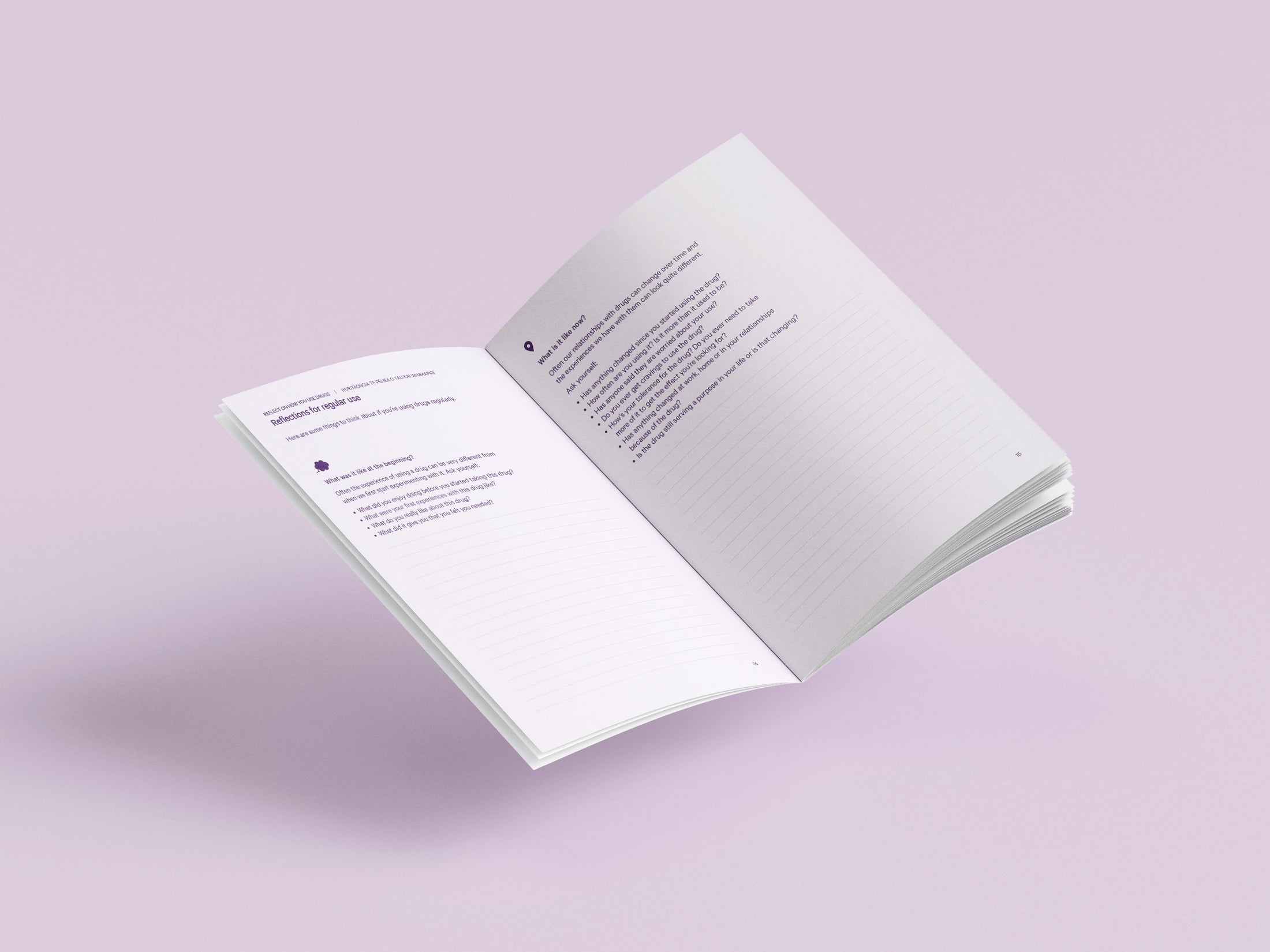Reflection Notebook - Order for free – NZ Drug Foundation